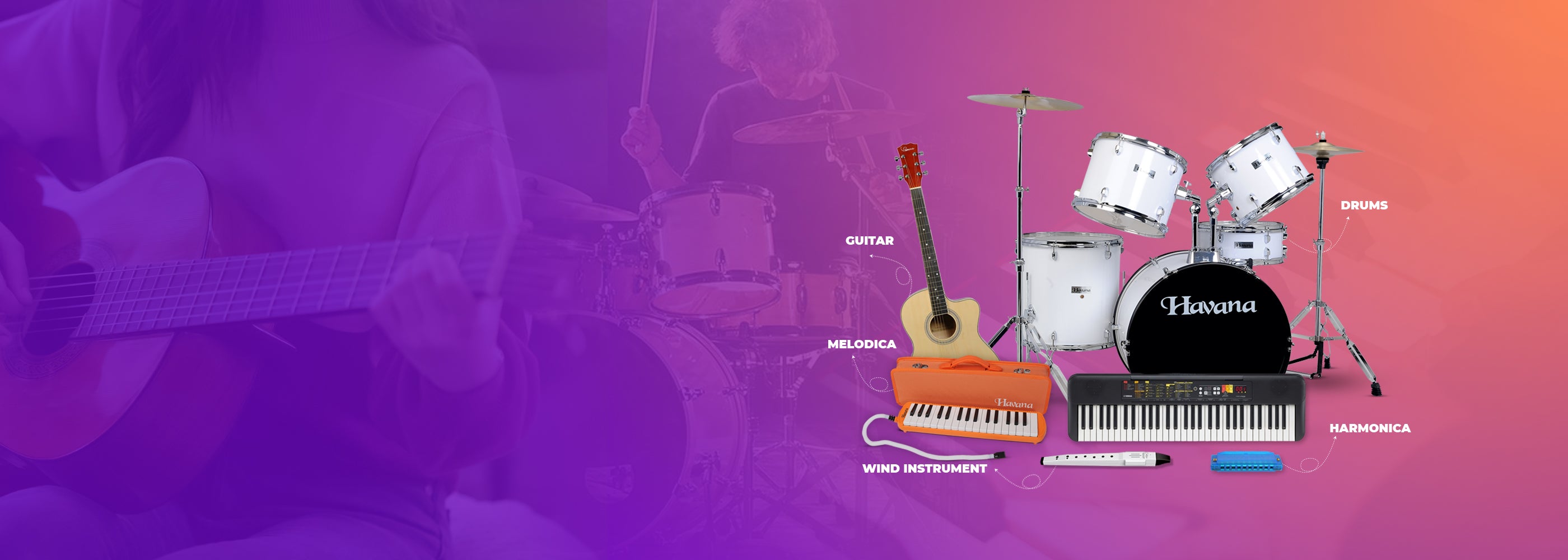 Buy Music Instruments Online at Best Price | Guitar, Keyboards, Drums ...